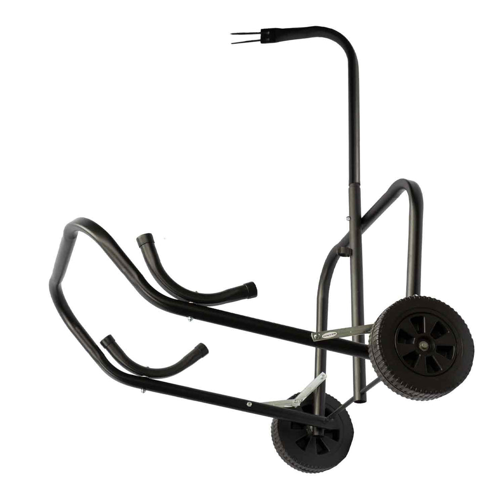 Bear Wheeled Black Target Stand – Lancaster Archery Dealer