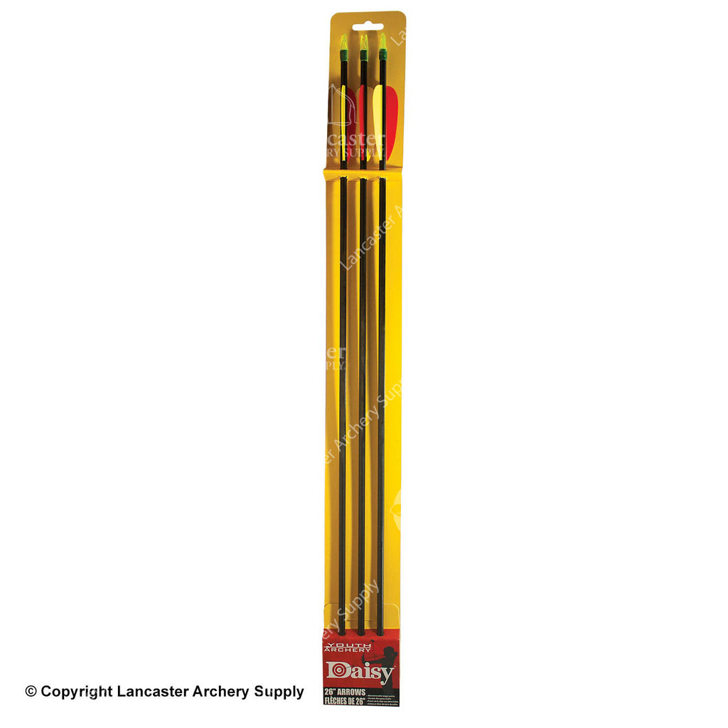 Daisy Youth Archery 26" Target Arrows – Lancaster Archery Dealer